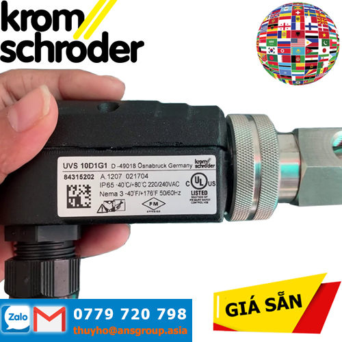 84315202 / UVS 10D1G1 Kromschröder Vietnam,UV-sensor - ANS Vietnam ...